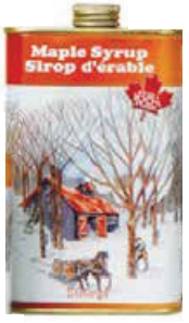 Pure Maple syrup decorative tin - Sirop d'érable pur du Québec ...
